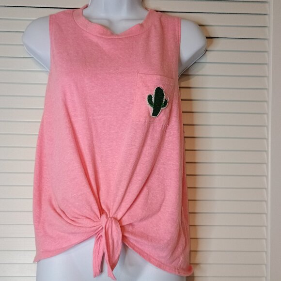 Joe Boxer | Tops | Comfy Joe Boxer Pink Cactus Tank Top Size Xl | Poshmark